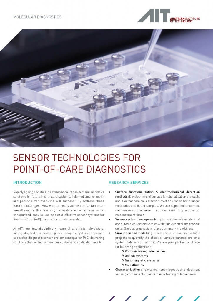 Molecular Diagnostics | Sensor Technologies